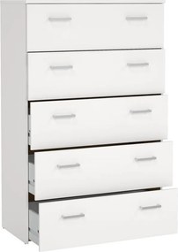 FALCO Komoda Sid 5S bílá