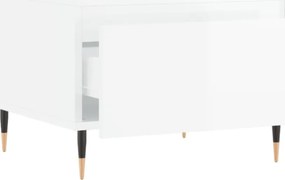 vidaXL Konferenční stolky 2 ks 50x46x35 cm kompozitní dřevo [830849] Barva: Betonová šedá