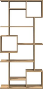 Knihovna dub artisan 92 x 29 x 188 cm kompozitní dřevo 3310324
