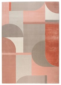 Růžovo-šedý koberec Zuiver Hilton, 160 x 230 cm