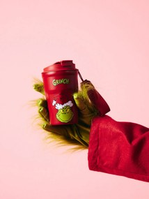 Sinsay - Termos s vánočním potiskem Grinch - vícebarevná