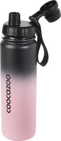 Láhev na pití z nerezové oceli coocazoo 0,7 l, Gradient Rose