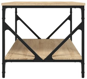 Konferenční stolek dub sonoma 90 x 50 x 45 cm kompozitní dřevo - Default Title