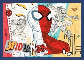 TREFL Puzzle Premium Plus Kids Spiderman: Pavučina zábavy / 4x88 dílků