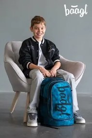BAAGL Školní batoh Core Ocean / 25 l / vhodná od 3. třídy