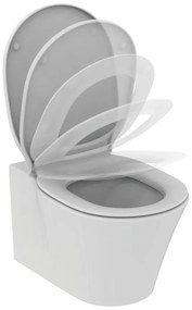 Ideal Standard Connect Air- SET: Závěsné WC, 36x53cm, AQUABLADE + sedátko, ultra ploché, Soft-Close E008701