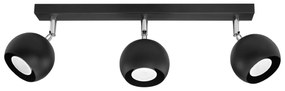 Sollux Lighting Stropní svítidlo OCULARE 3 Černá