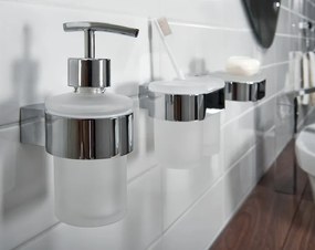 BISK Erga Futura, toaletní WC kartáč, chromový, ERG-02986