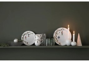 Bílý porcelánový svícen Kähler Design Hammershoi, ⌀ 7,5 cm