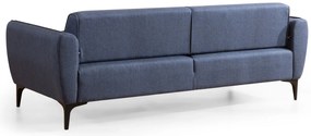 Hanah Home Třímístná pohovka BELISSIMO modrá 220 cm 560ARE1361