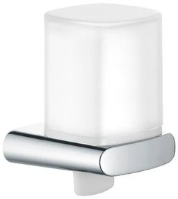 Keuco Elegance - Dávkovač mýdla s držákem, 180 ml, matné sklo/chrom 11652019000