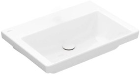 Villeroy & Boch Subway 3.0 - Umyvadlo 65x47 cm, bez přepadu, bez otvoru pro baterii, alpská bílá 4A706801
