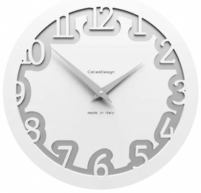 Designové hodiny 10-002 CalleaDesign Labirinto 30cm (více barevných verzí) Barva černá klasik-5 - RAL9017