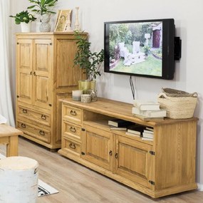 Massive home | Dřevěný TV stolek Corona VII - výběr moření