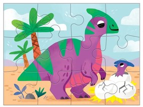 Mudpuppy Puzzle Dinosauři sada 4 v 1