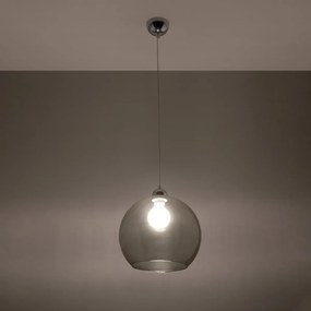 Sollux Lighting Závěsné svítidlo BALL grafit
