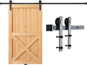 Hardwarová sada posuvných dvířek 2,4 m, 149,7 kg – 004-2,44 – GCYMWJTJHS8FDEY4EV0