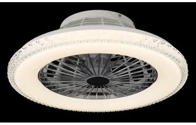 Globo 03654 - LED Stm. stropní ventilátor CORUSSO LED/40W/230V 3000-6500K + DO