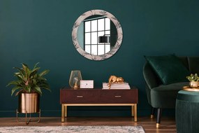 Kulaté dekorativní zrcadlo Ptačí ráj fi 70 cm