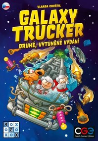 Společenská hra galaxy trucker: druhé, vytuněné vydání