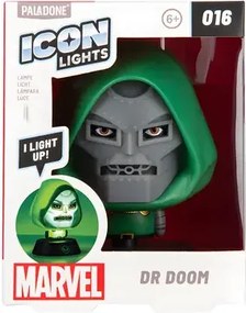 Paladone Icon Light Marvel Dr. Doom / Stolní lampa / 2x AAA