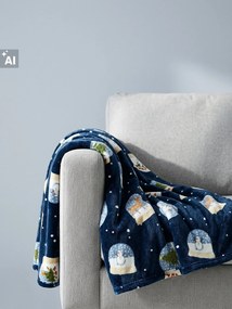 Sinsay - Deka s vánočním motivem - vícebarevná