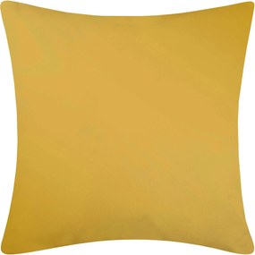 Bavlněný povlak na polštář jednobarevný - hořčicový Velikost: 40 x 60