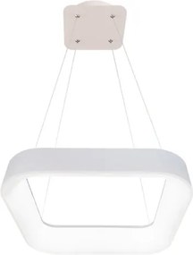LED lustr Ecolite NEST WMKL02S-40W/LED-BI bílá 3000-6500K s dálkovým ovladačem