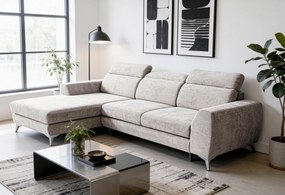XXXLutz ROHOVÁ SEDAČKA, textil, pískové barvy MID.YOU - Sedací soupravy - 000694011007