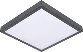 Stropní svítidlo VITALI 2xE27/60W/230V 33x33 cm antracit