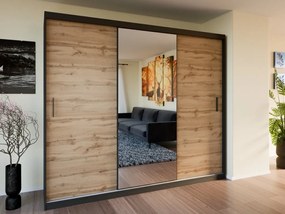 GiB Meble Šatní skříň BREGI SZ250 Barva: bílá