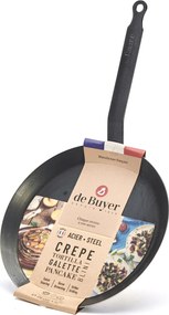 Ocelová pánev na palačinky de Buyer FORCE PLUS P.24cm