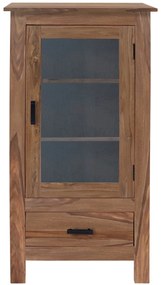 furniture-nabytek.cz - Dřevěná vitrína z masivu palisandr 60x120x45