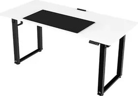 ULTRADESK Uplift bílá / Herní stůl / 160 x 75 x 74 - 116 cm / nastavit