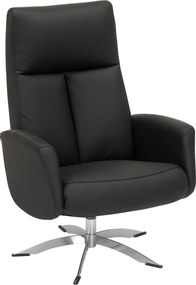 XXXLutz RELAXAČNÍ KŘESLO, kůže, černá Welnova - Relaxační křesla - 000917007802