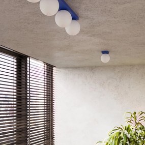 Sollux Lighting Nástěnné svítidlo YOLI 1 ultramarín s vypínačem
