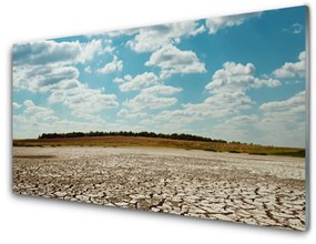 Obraz na skle Poušť Krajina 125x50 cm