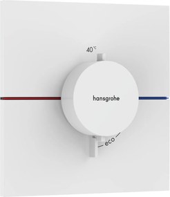 Hansgrohe ShowerSelect Comfort E, termostat pod omítku, bílá matná, HAN-15574700