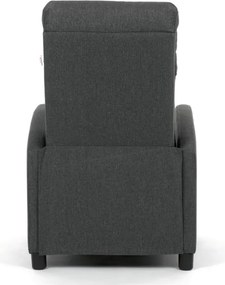 Polohovací křeslo šedé TV-W3397 GREY2
