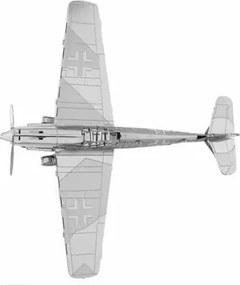 Metal Earth 3D Puzzle Letadlo Messerschmitt BF-109 / 21 dílků / od 14