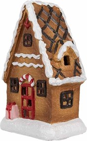 Keramická perníková chaloupka Gingerbread House - 10*7*15 cm