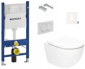 Závěsný WC set Geberit do lehkých stěn / předstěnová SAT Fusion SIKOGSTORFUD01