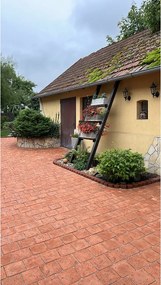 Báča Beton Betonová dlažba půdovky Barva: Cihlová, Objednávám: Metry čtvereční