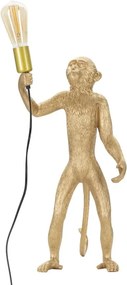 Stolní lampa Monkey 55 cm zlatá