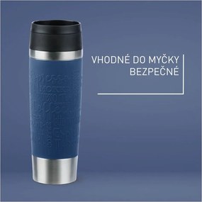 Tmavě modrý cestovní hrnek 360 ml – Tefal