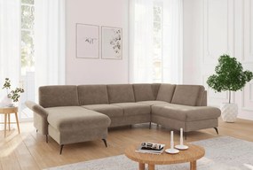 XXXLutz SEDACÍ SOUPRAVA, textil, světle hnědá Sit & More - Sedací soupravy - 00014401619C