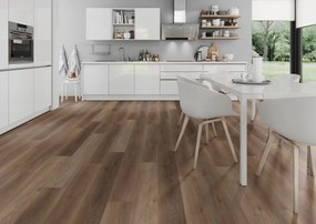 Vinylová podlaha lepená ECO 55 051 Walnut Natural, 1219,2 x 184,1 mm, Oneflor