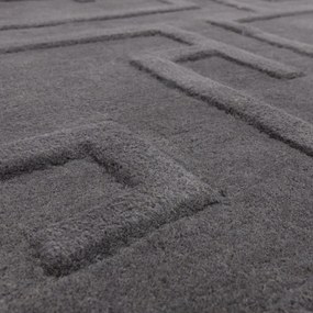 Tribeca Design Kusový koberec Parva Charcoal Rozměry: 200x290 cm