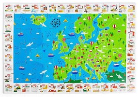 Bigjigs Toys Puzzle Evropské památky