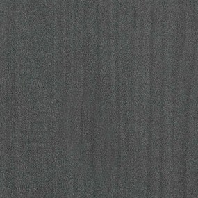 Knihovna s 5 policemi šedá 80 x 30 x 175 cm borové dřevo 3081995
